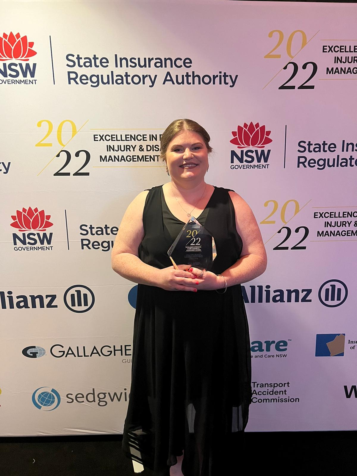 Peta Siggers wins Excellence in Injury and Disability Management at ...